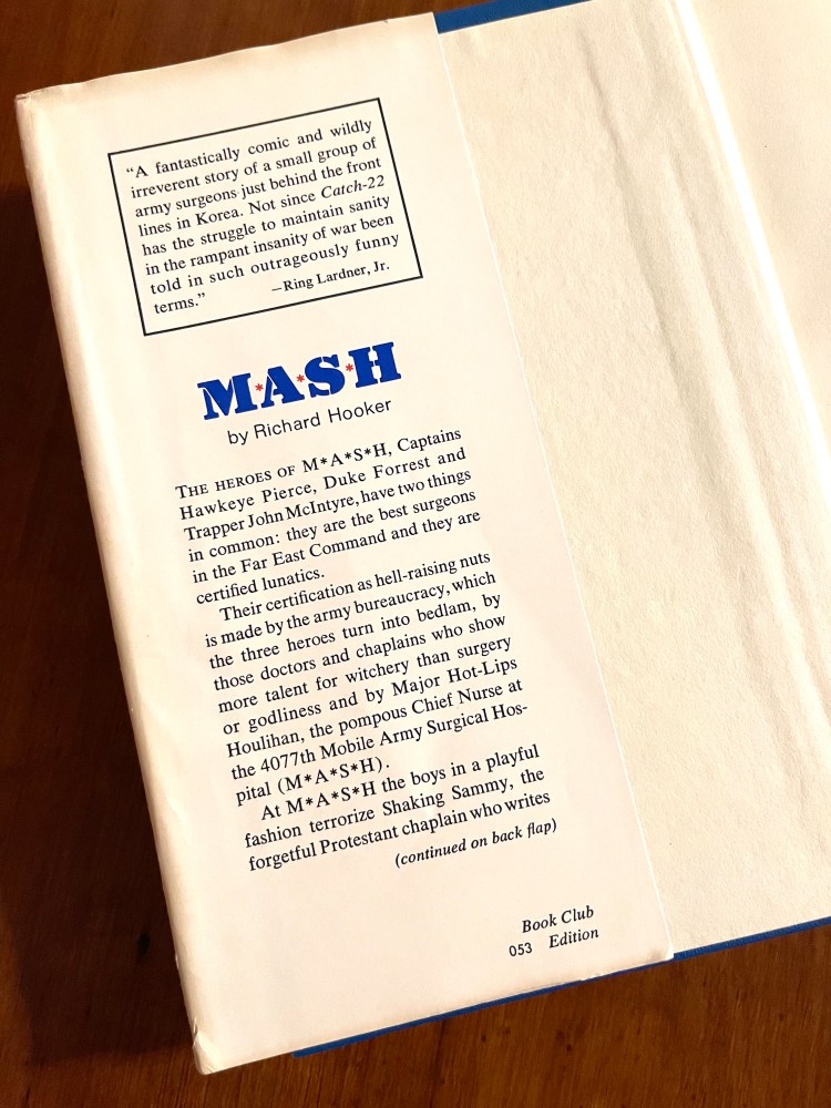 From the M*A*S*H Library 1: M*A*S*H – The M*A*S*H Historian