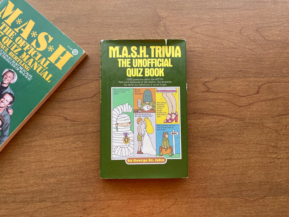 From the M*A*S*H Library 6: MASH Trivia: The Unofficial Quiz Book – The ...