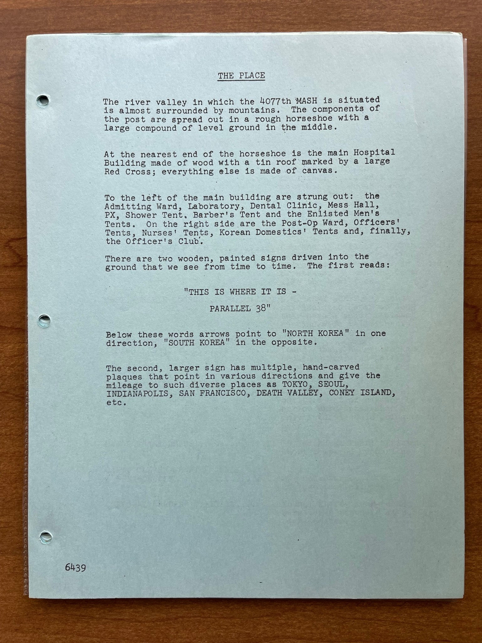 Script Spotlight 12: “Pilot Episode” – The M*A*S*H Historian