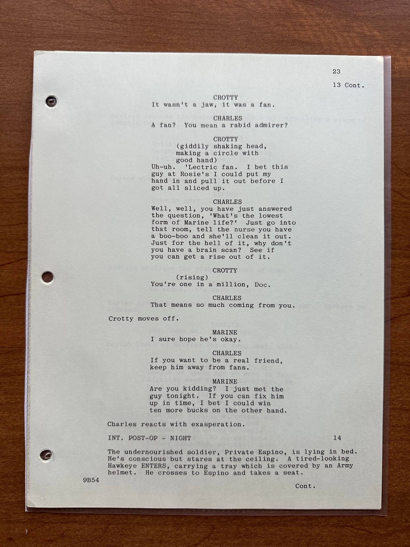 Script Spotlight 13: “Trick or Treatment” – The M*A*S*H Historian