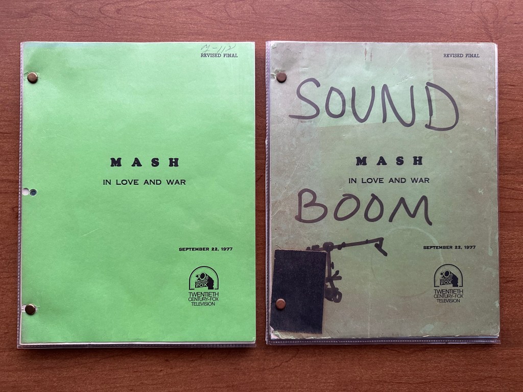 Script Spotlight 17: “In Love and War” – The M*A*S*H Historian