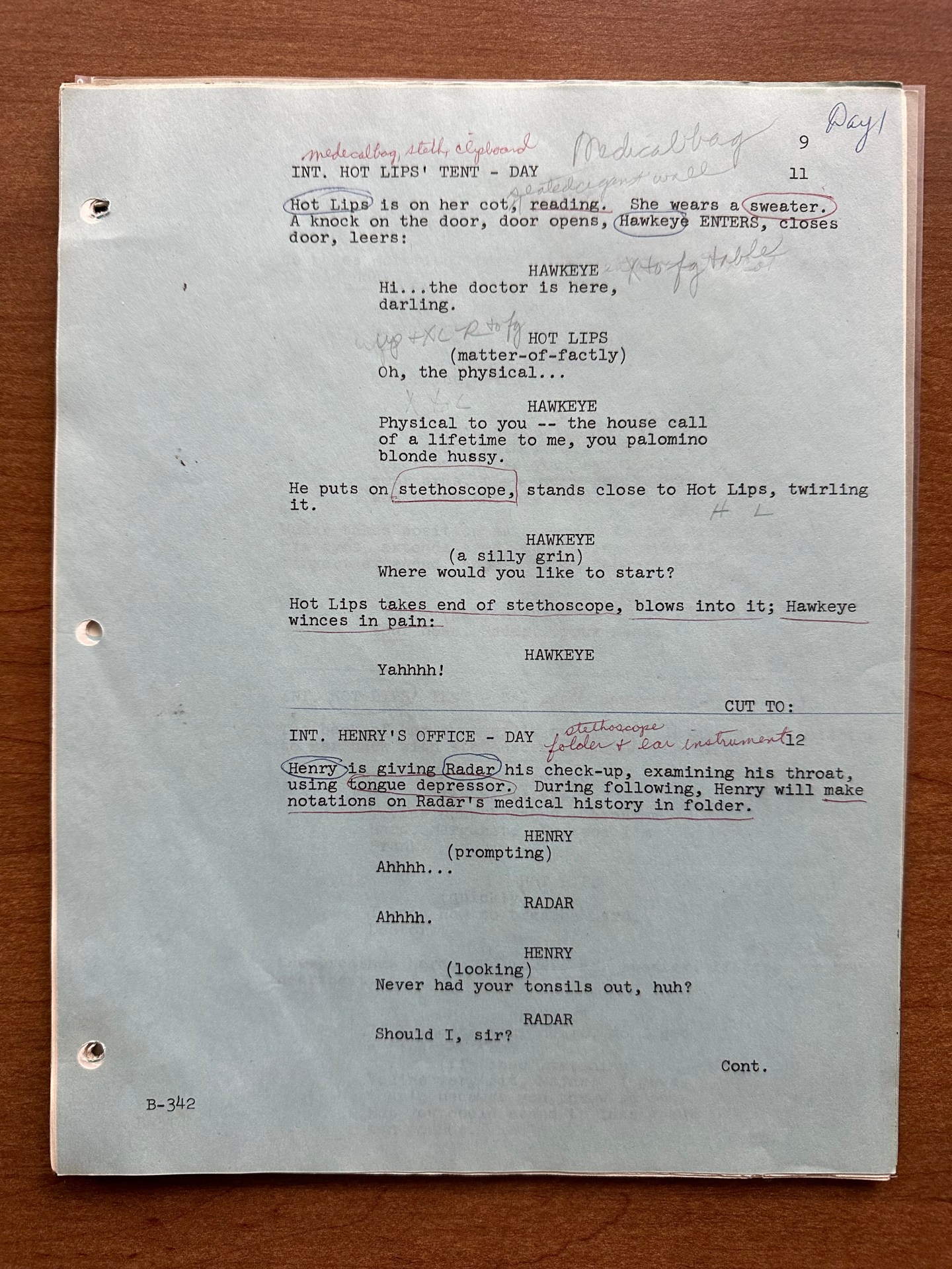 Script Spotlight 20: “Check-Up” – The M*A*S*H Historian