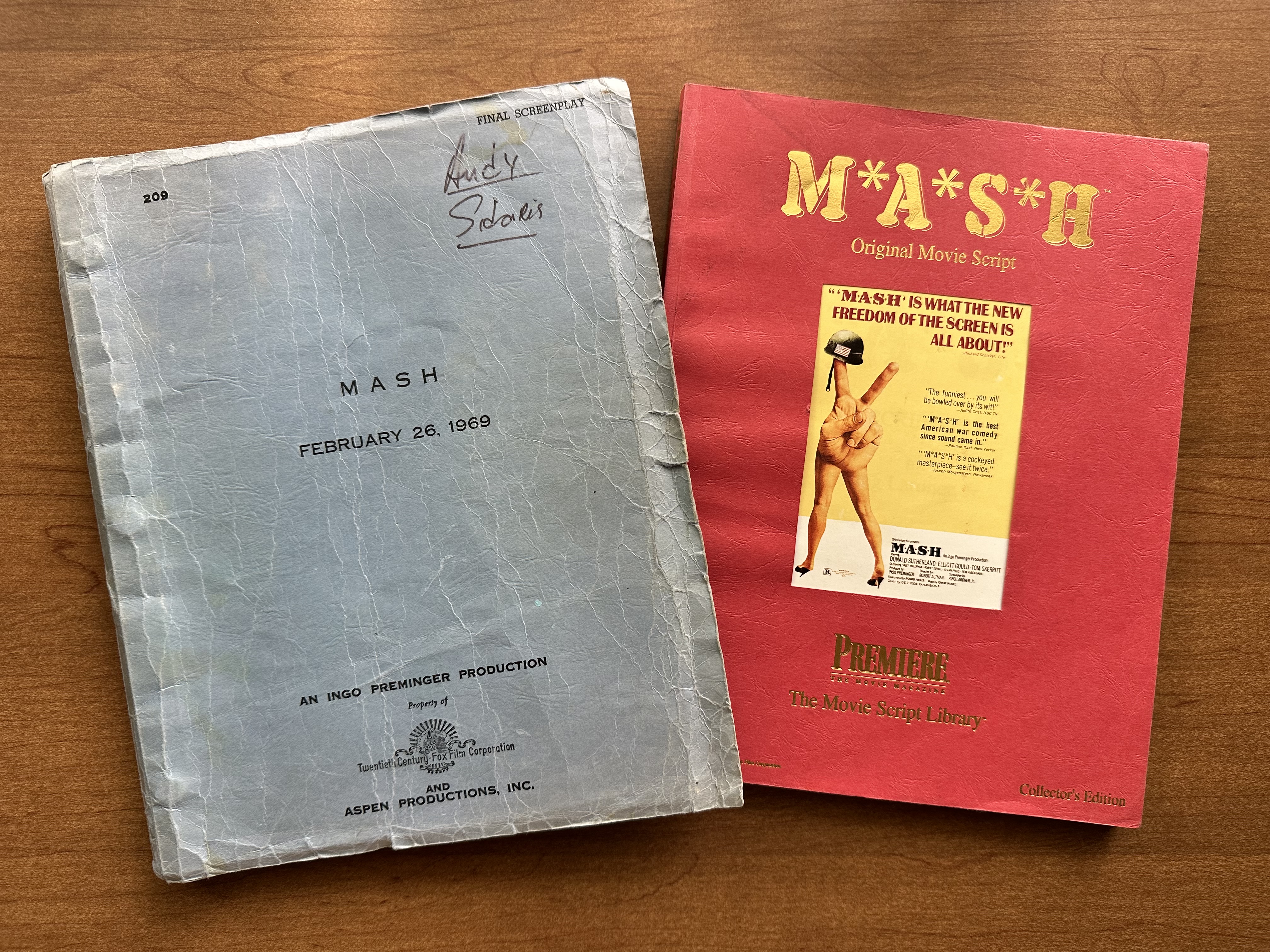 M*A*S*H-ish 6: MASH (1970) Scripts – The M*A*S*H Historian