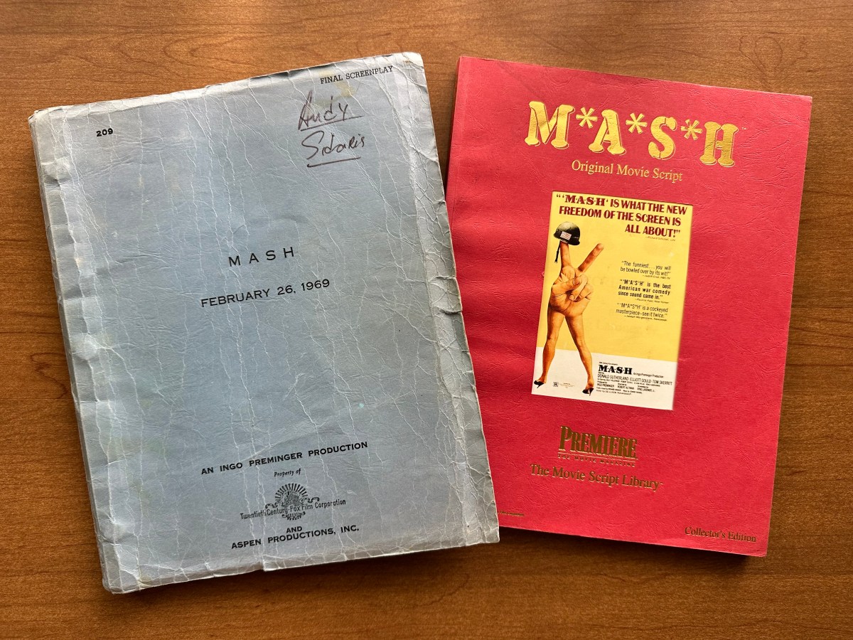 M*A*S*H-ish 6: MASH (1970) Scripts – The M*A*S*H Historian