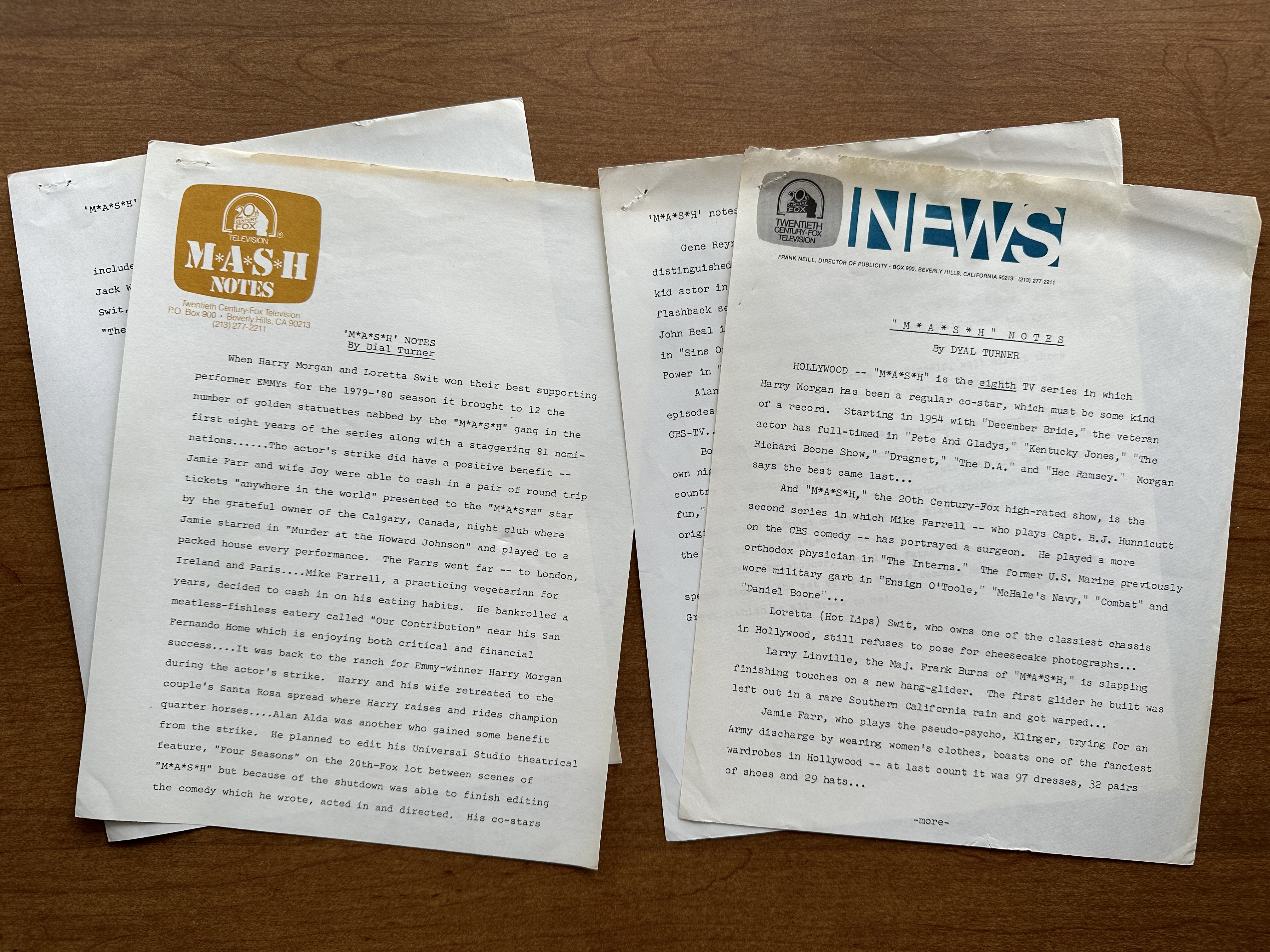 Press Pass 21: “M*A*S*H Notes” [Updated] – The M*A*S*H Historian