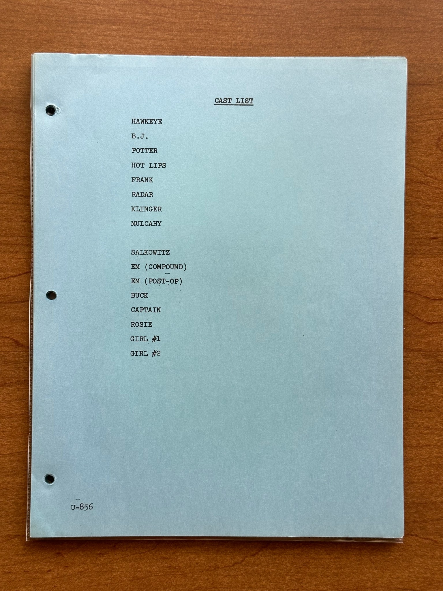 Script Spotlight 24: “Bug Out” – The M*A*S*H Historian