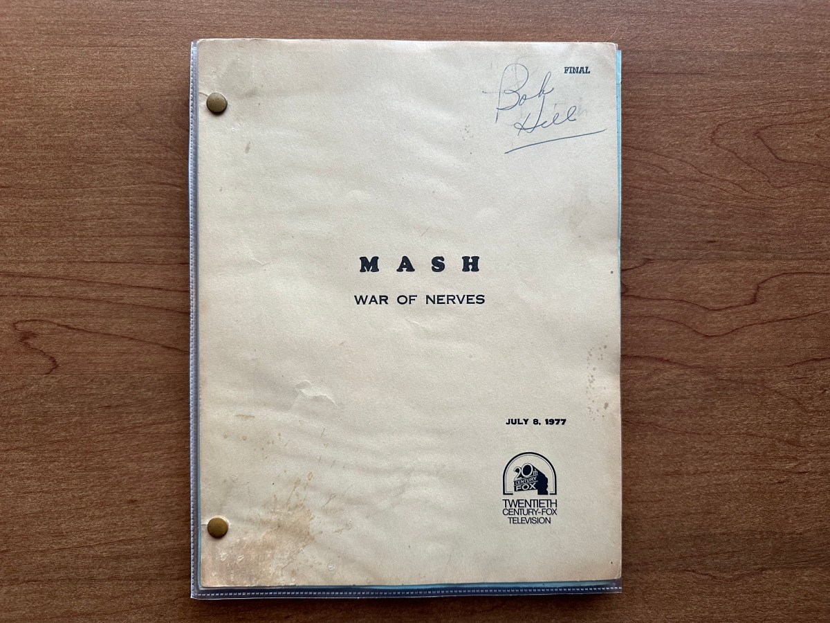 Scripts – The M*A*S*H Historian