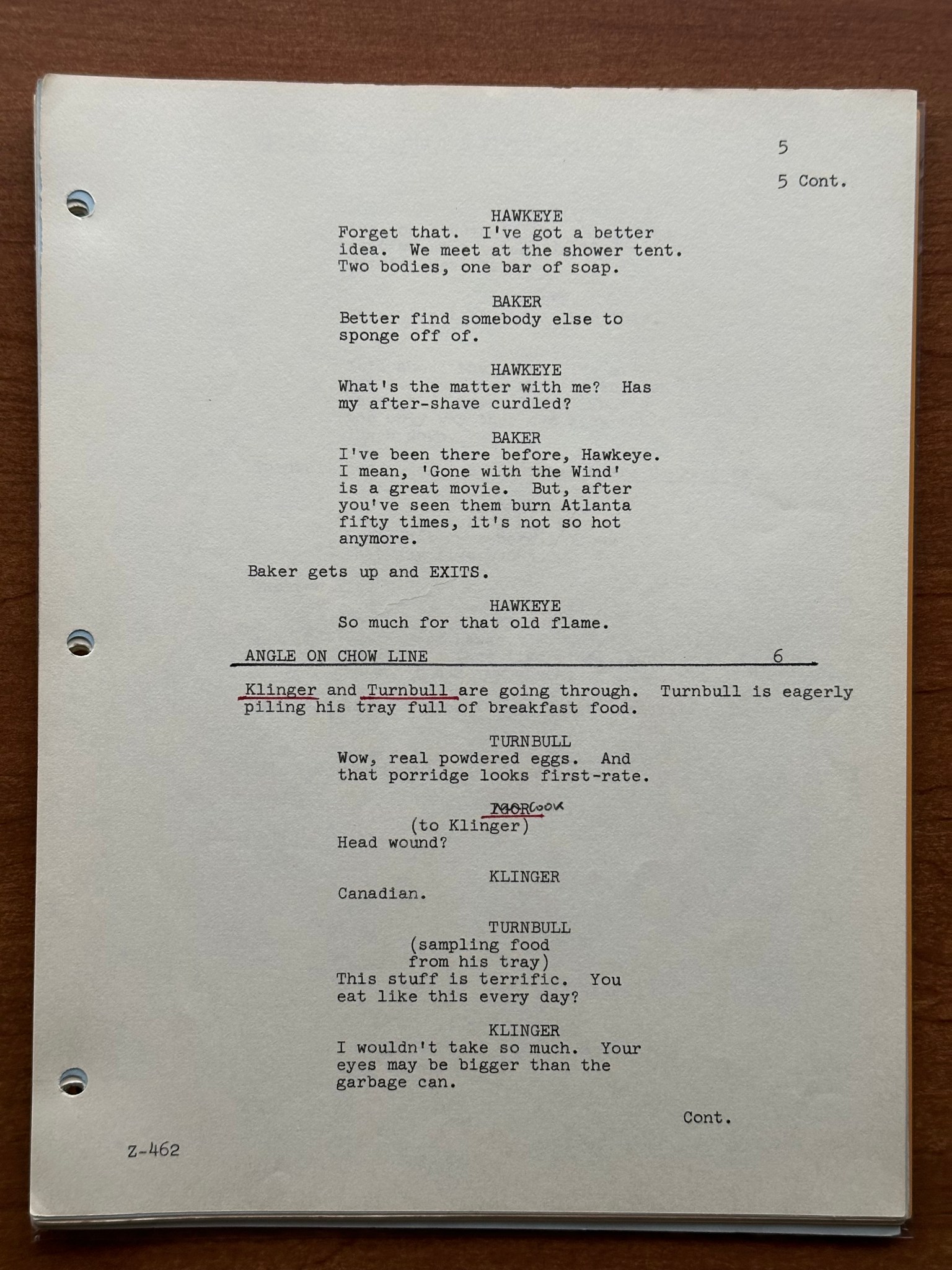 Script Spotlight 29: “Taking the Fifth” – The M*A*S*H Historian