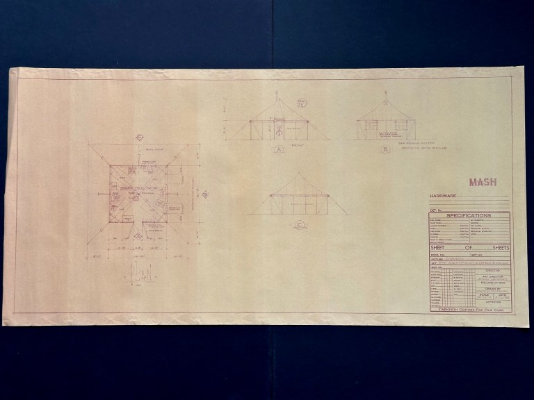 MishM*A*S*H 31: “The Swamp” Blueprints – The M*A*S*H Historian