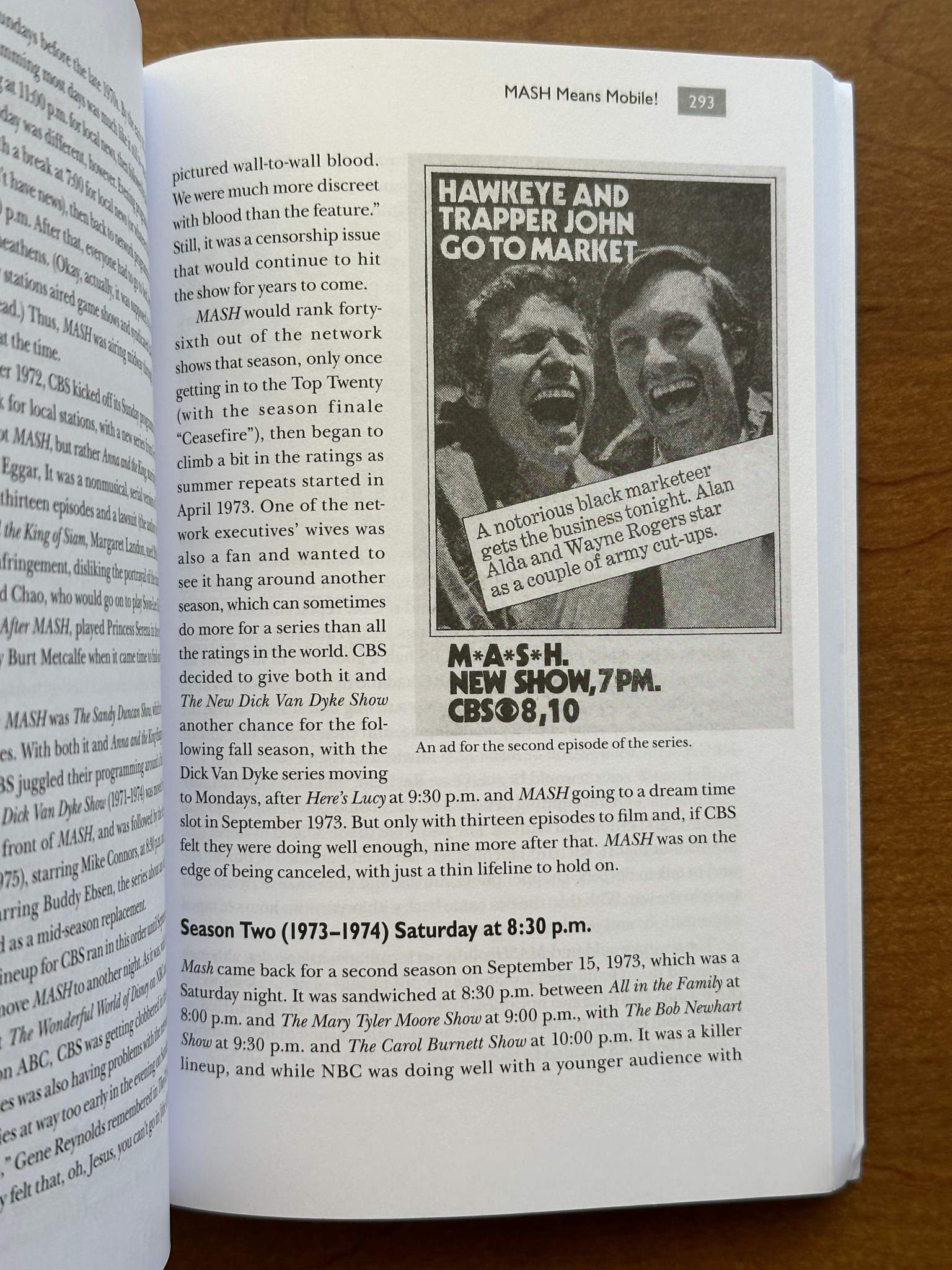 From the M*A*S*H Library 36: “M*A*S*H FAQ” – The M*A*S*H Historian