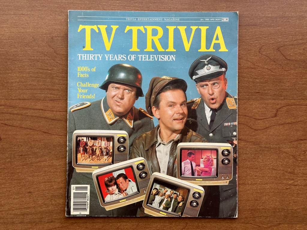 From the M*A*S*H Library 41: “TV Trivia: Thirty Years of Television ...