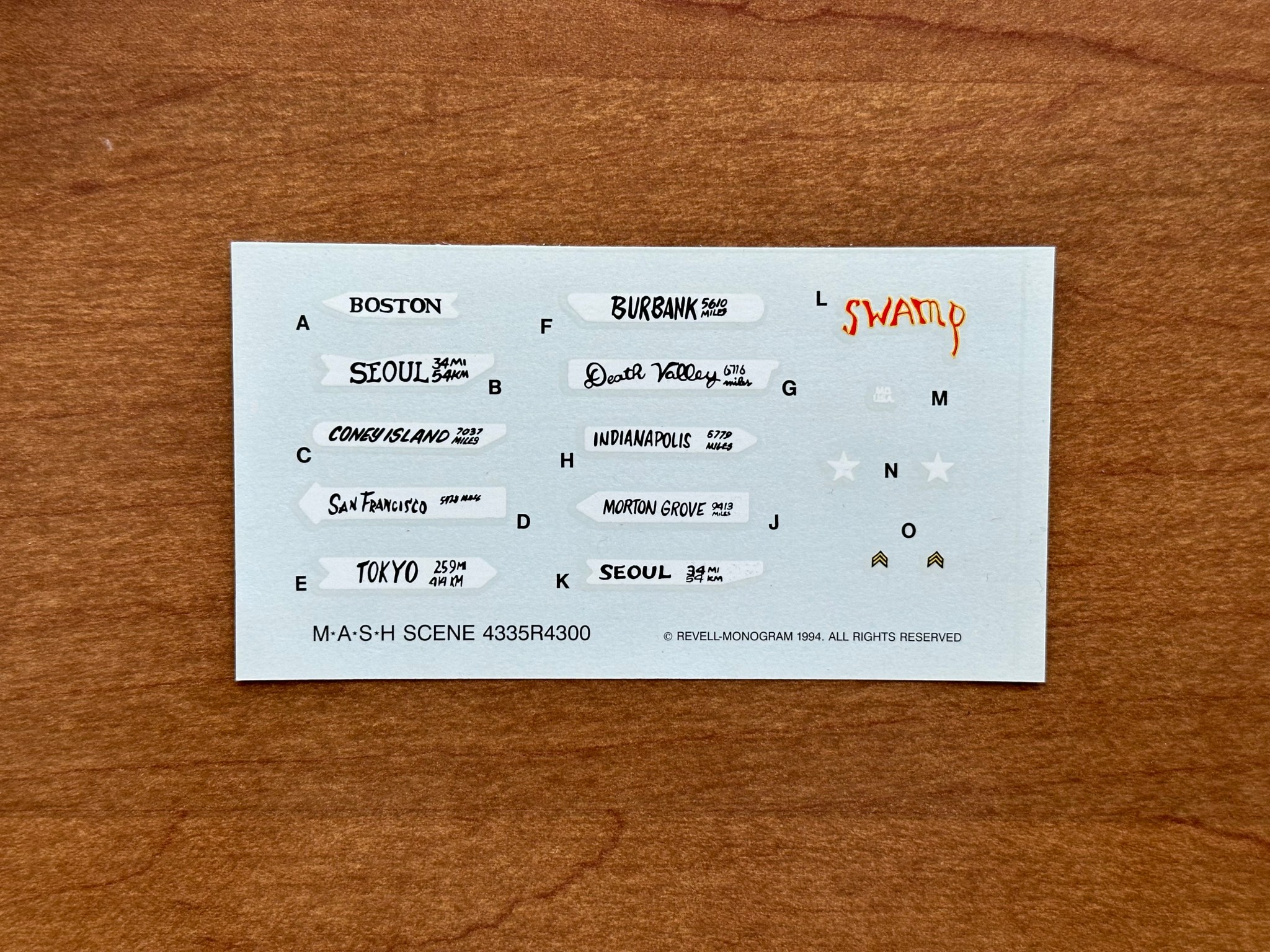 MishM*A*S*H 40: Revell M*A*S*H Model Kits [Update] – The M*A*S*H Historian