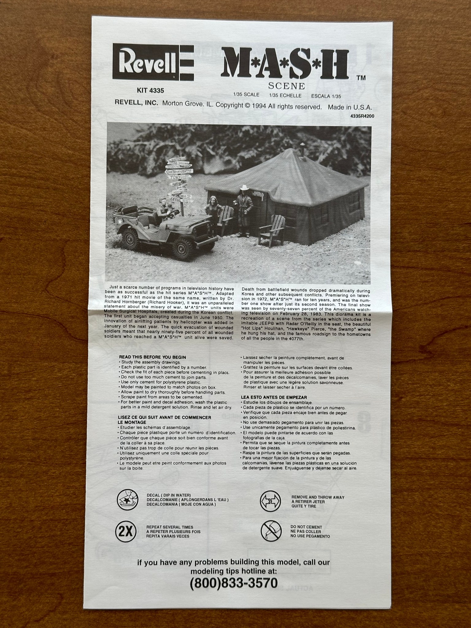 MishM*A*S*H 40: Revell M*A*S*H Model Kits [Update] – The M*A*S*H Historian