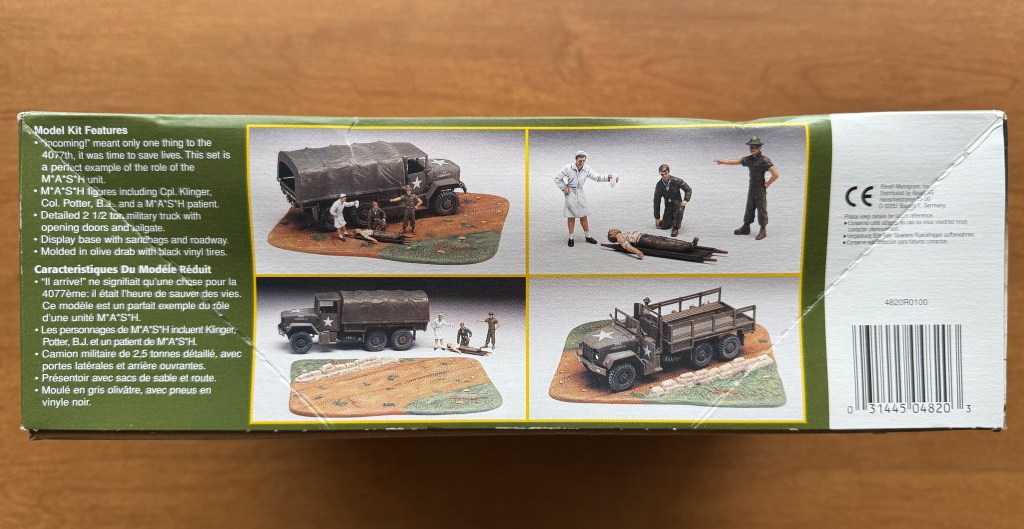 MishM*A*S*H 40: Revell M*A*S*H Model Kits [Update] – The M*A*S*H Historian