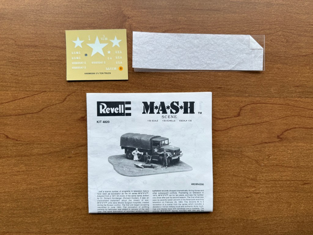 MishM*A*S*H 40: Revell M*A*S*H Model Kits [Update] – The M*A*S*H Historian