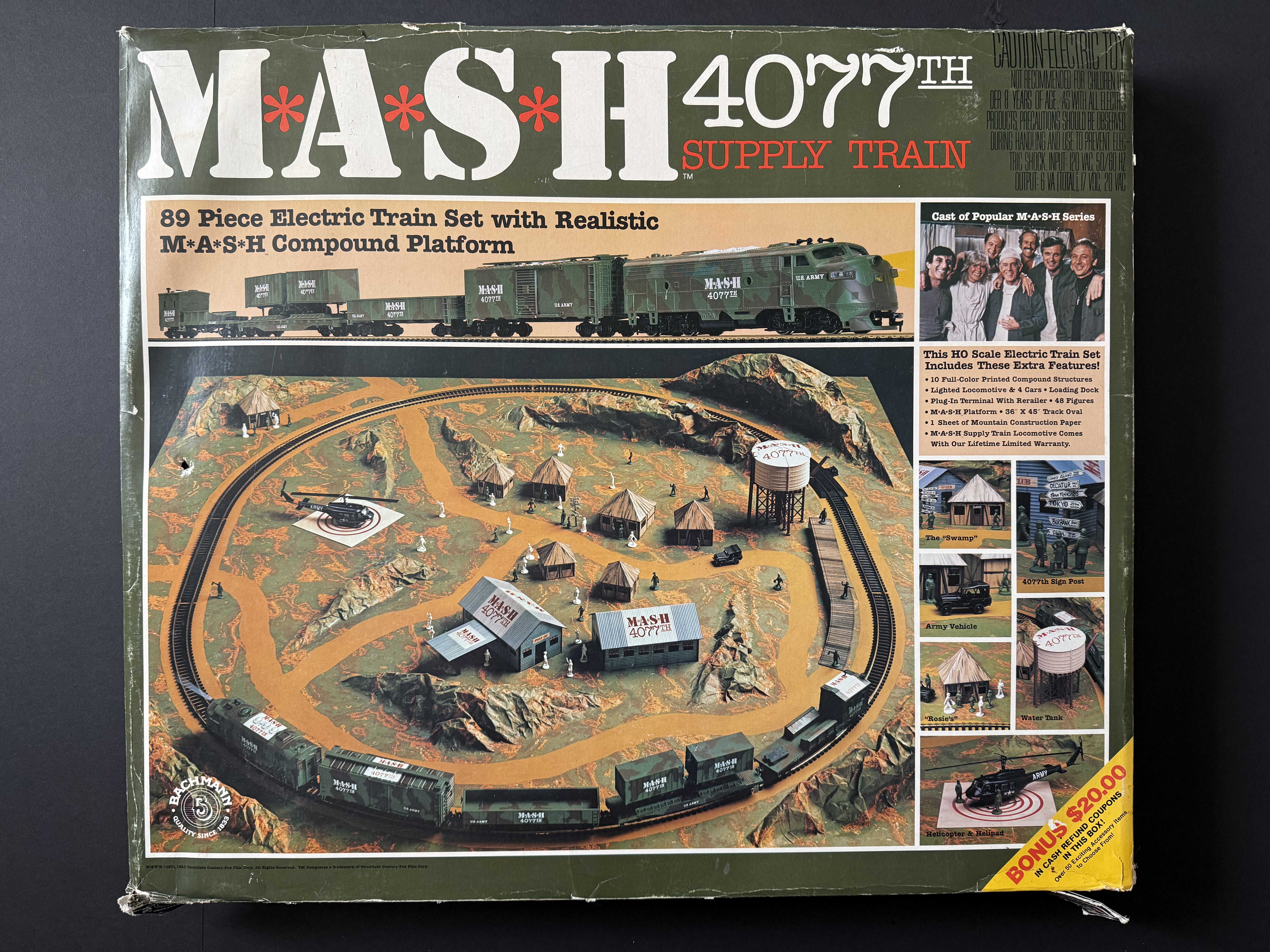 MishM*A*S*H 45: Bachmann M*A*S*H Supply Train Set – The M*A*S*H Historian