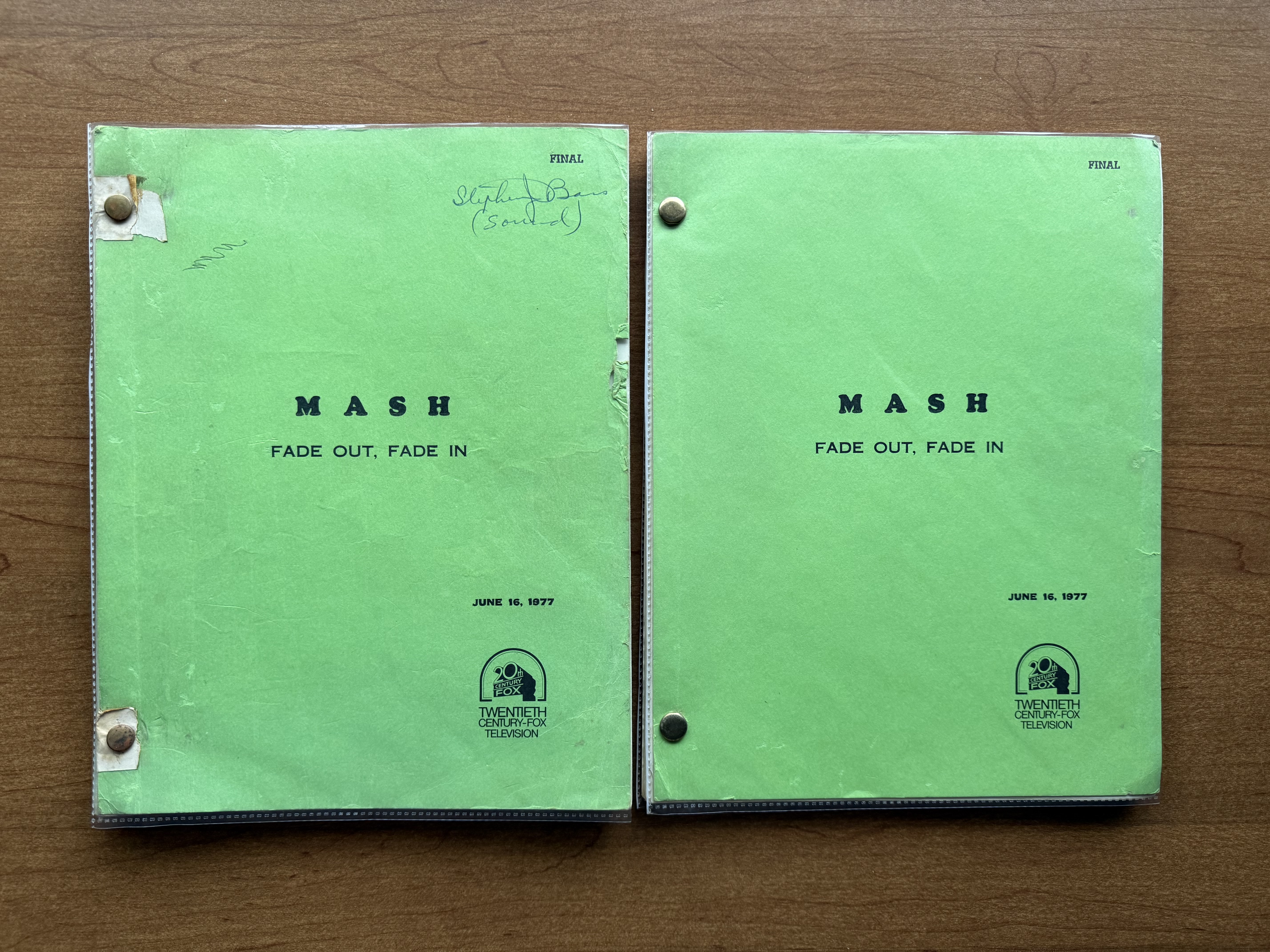 Script Spotlight 45: “Fade Out, Fade In” – The M*A*S*H Historian