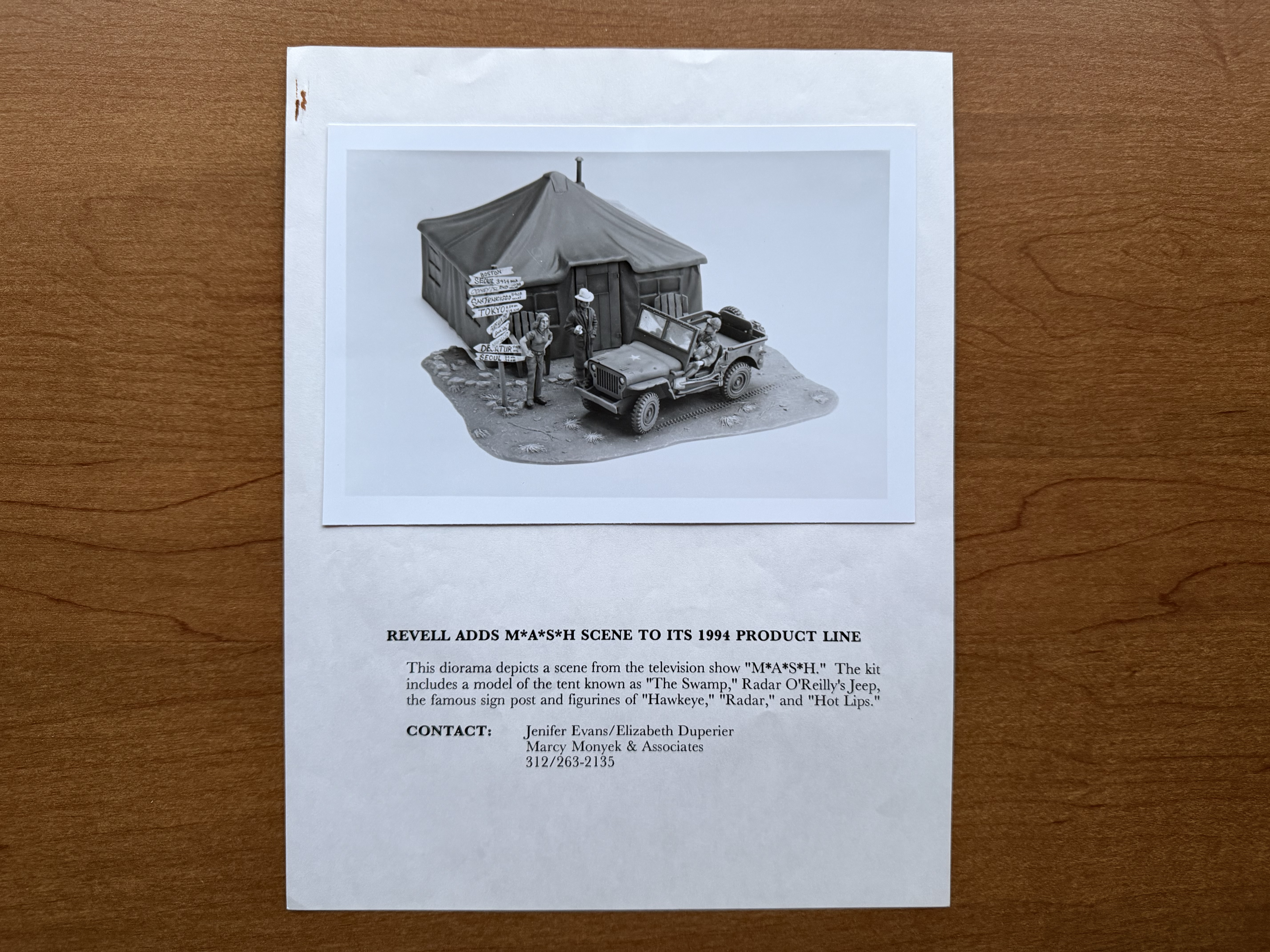 Press Pass 47: Revell Swamp Scene Model Announcement – The M*A*S*H ...